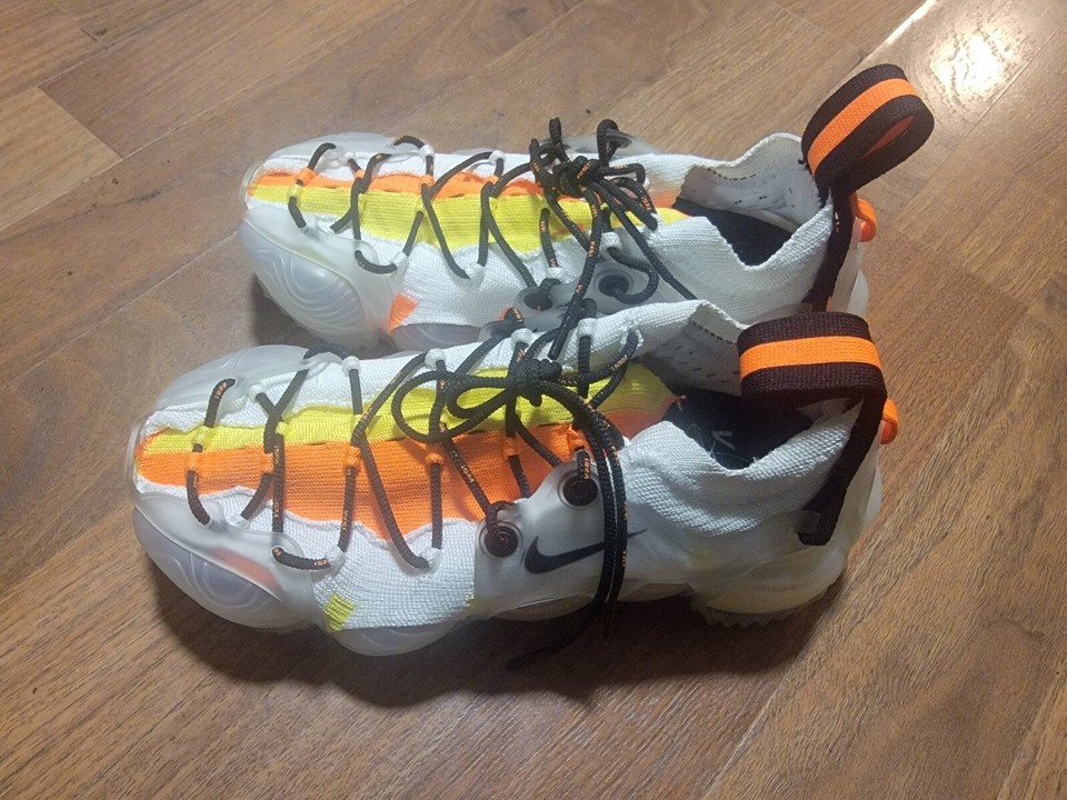 Size 6XS - Nike ISPA Link Axis Total Orange Sonic Yellow (M 3-4, W 4.5 ...