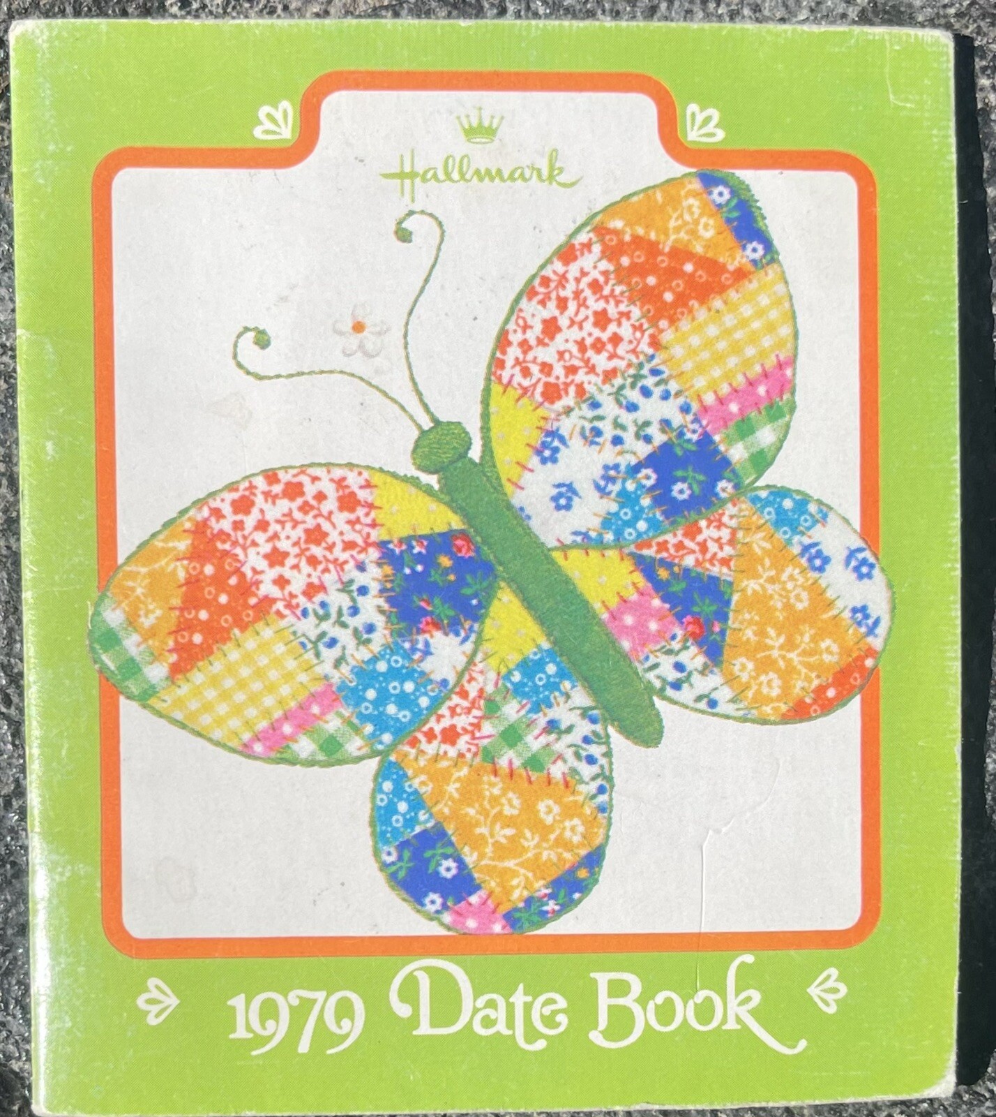 RARE VINTAGE 1979 HALLMARK POCKET CALENDAR DATE BOOK COMPLIMENTS OF ...