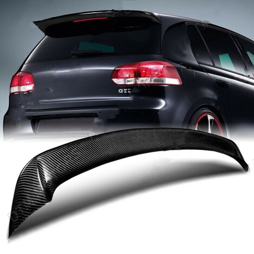 Carbon Fiber For Volkswagen Golf 6 MK6 GTI 2010-2013 Top Rear Roof ...