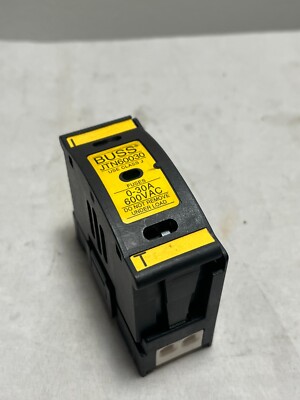 Cooper Bussmann JTN60030 Fuse Holder 0-30 Amp 600 V - JTN60030 Buss ...