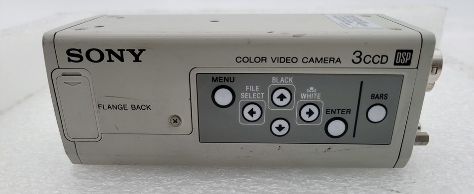 Sony Color video camera 3CCD DXC-390P w/ video cable | eBay