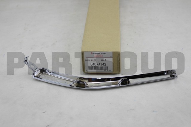 6407A142 Mitsubishi OEM Genuine Garnish FR Bumper Side for sale online ...