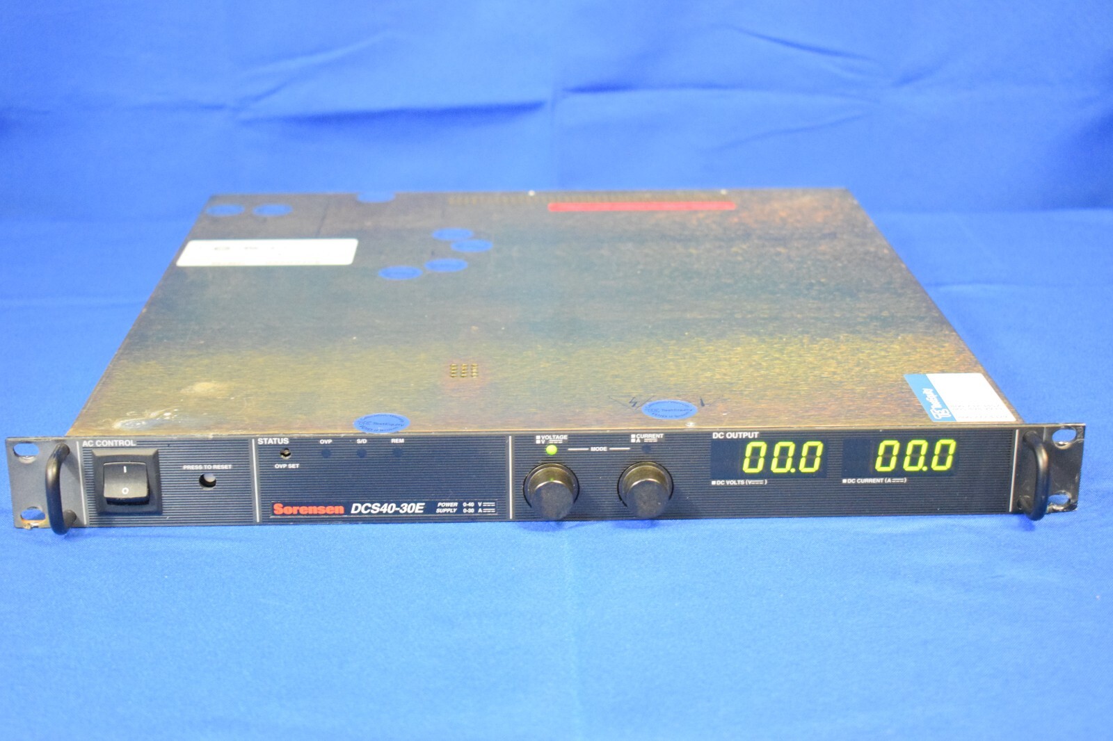 Sorensen DCS40-30E DC Power Supply, 40 V, 30 A, 1200 W, Programmable | eBay