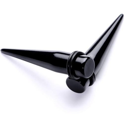 Unisex Ear Gauges Stretching Kit Straight Tapers for Stretched Ears ...