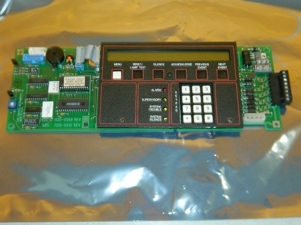 FIRE CONTROL INSTRUMENTS FCI 1120-0512 REV N KDU KEYBOARD DISPLAY UNIT ...