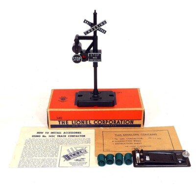 Postwar Lionel #140 Banjo Signal From 1955~Complete~w/Nice OB ...