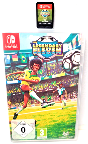 Nintendo SWITCH Legendary Eleven XI 11 Arcade Football Soccer GAME BOX ...