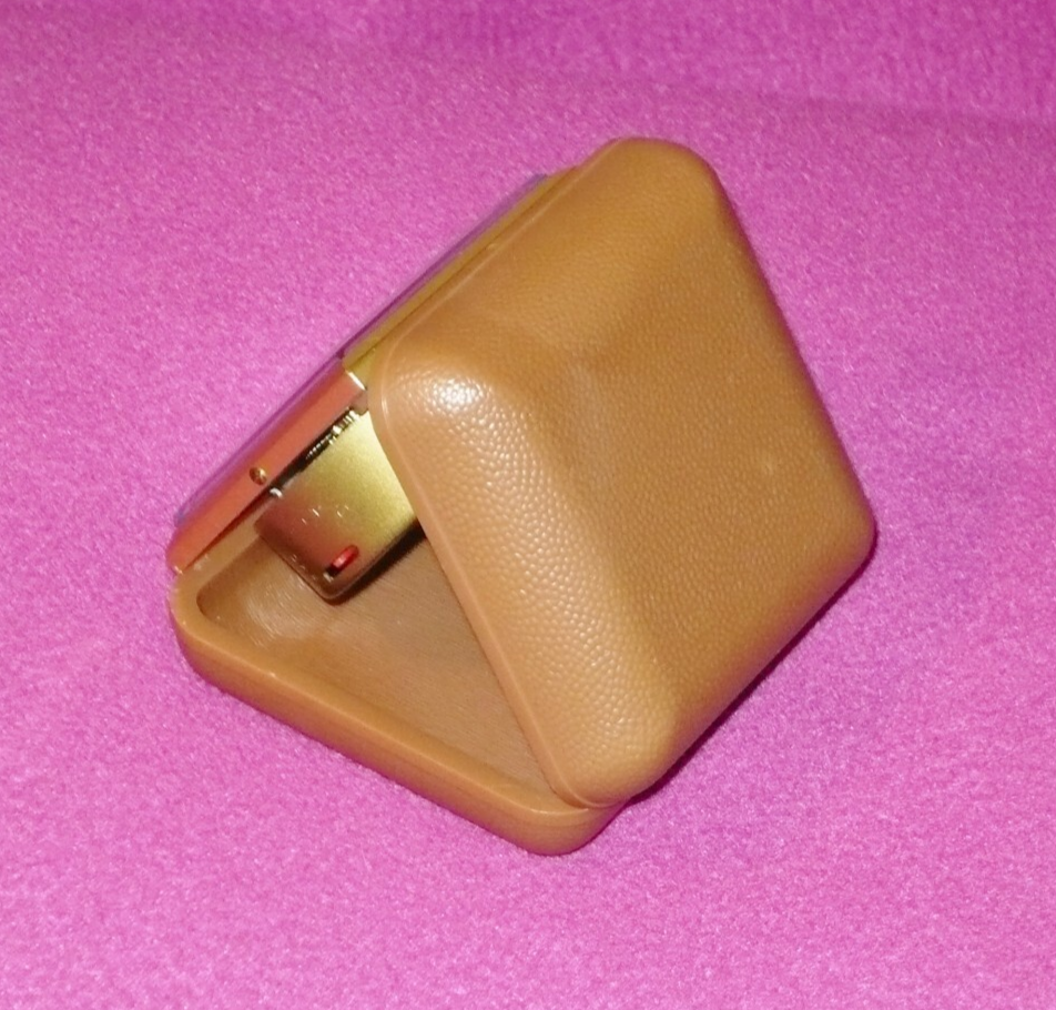 Westclox Key Wound Collapsible Clam Shell Travel Alarm Clock~Working ...