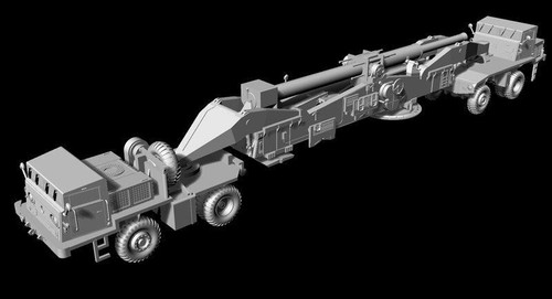 M65 atomic cannon, Atomic Annie Arsenal-M 114201812 Resin 1/87 Kit ...