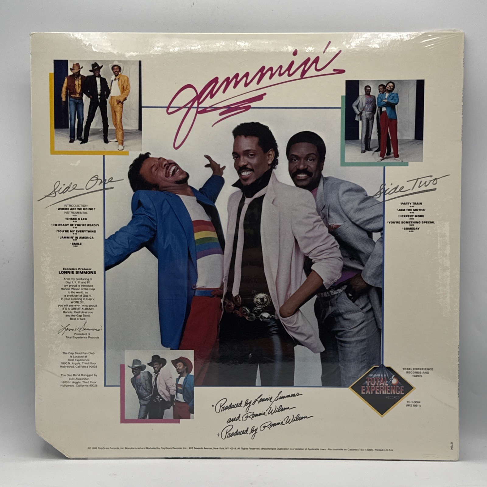 Gap Band - Jammin’ - SEALED / NEW 1983 US 1st Press Album HYPE Sticker ...