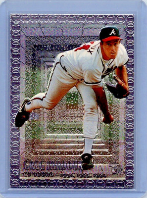 1995 Topps Embossed - Greg Maddux #109 | eBay
