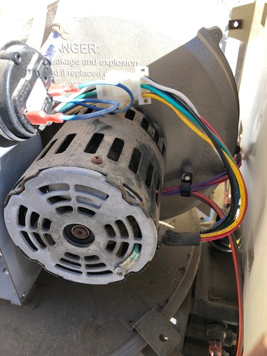 Pentair 460743 Air Blower Kit for MasterTemp 250 Natural Gas Heater for ...