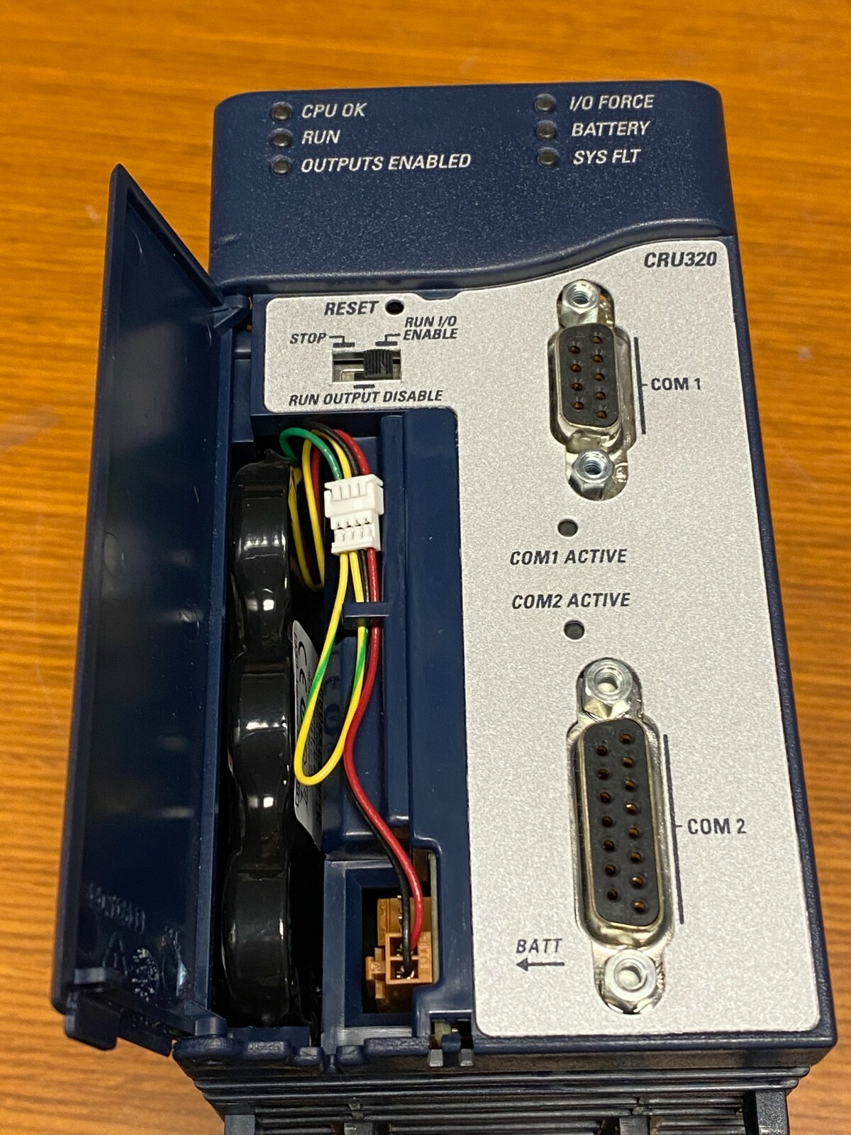 👀 GE FANUC CRU320 RX3i 1GHz REDUNDANCY CPU W/ TWO SERIAL PORTS ...