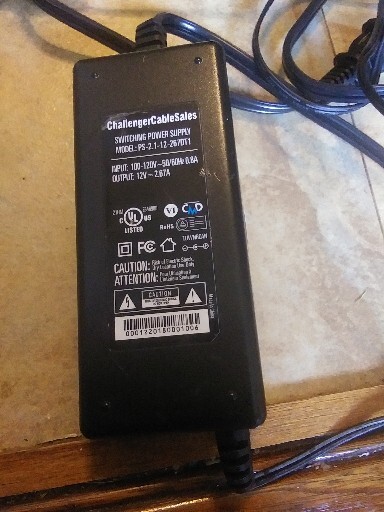 Challenger Cable Sales Switching Power Supply Model PS-2.1-12-267DT1 | eBay