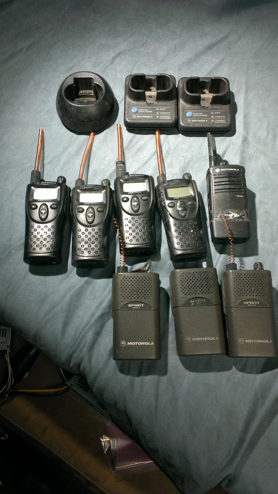 Motorola XTN Series Handheld Portable UHF On-Site Two-Way (Lot of 4 ...