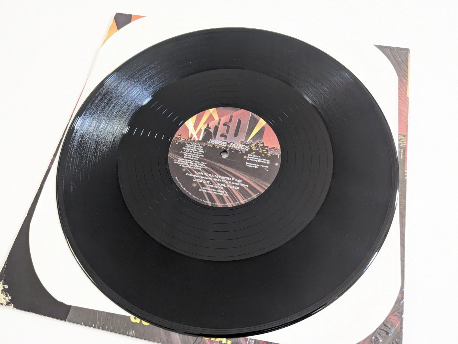 JESSE JAMES I Can Do Bad By Myself 12" Single Vinyl TTED Funk Soul 1987 ...