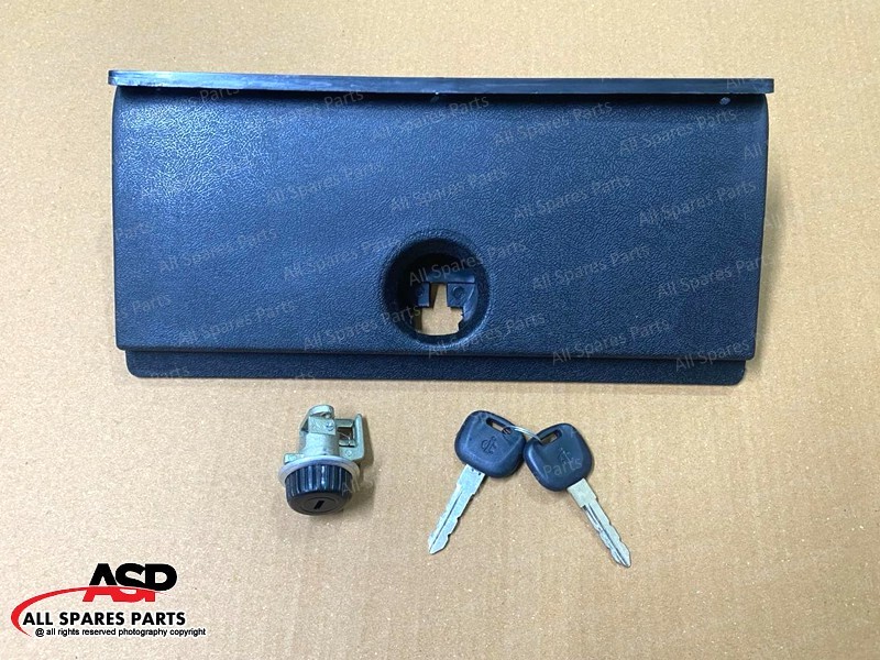 Glove Box Cover+Lock Suzuki SJ410 SJ413 LJ80 Samurai Jimmy Sierra Gypsy ...
