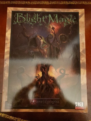 Blight Magic - Arcane Mysteries - d20 - D&D 3rd Edition - MYG0201 ...