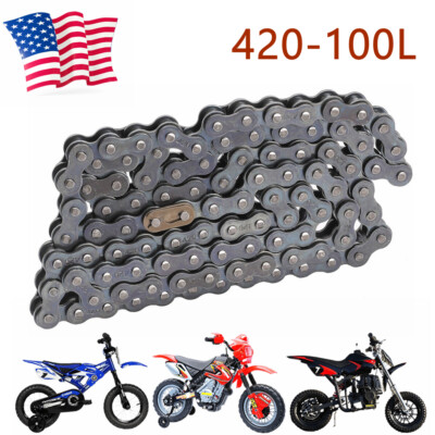 420 100 Link Drive Chain with Master Link for 110 125cc ATV Quad Taotao ...