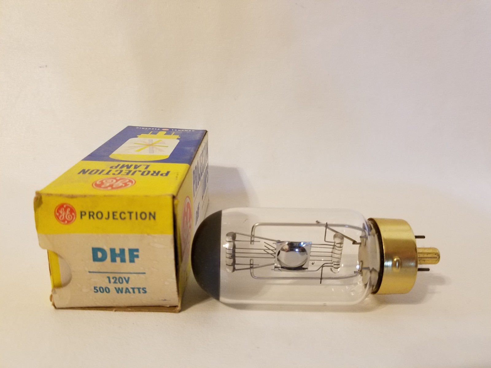 GE General Electric DHF 120V 500W Projector Bulb Projection Lamp | eBay