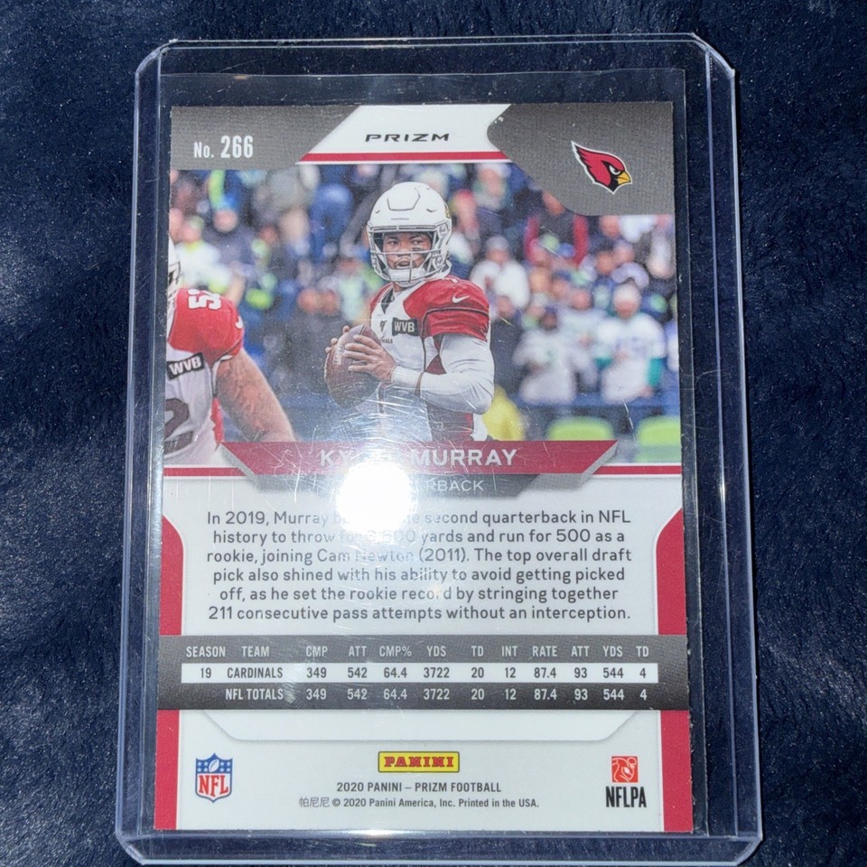 2020 Panini Prizm - Kyler Murray #266 No Huddle Prizm | eBay