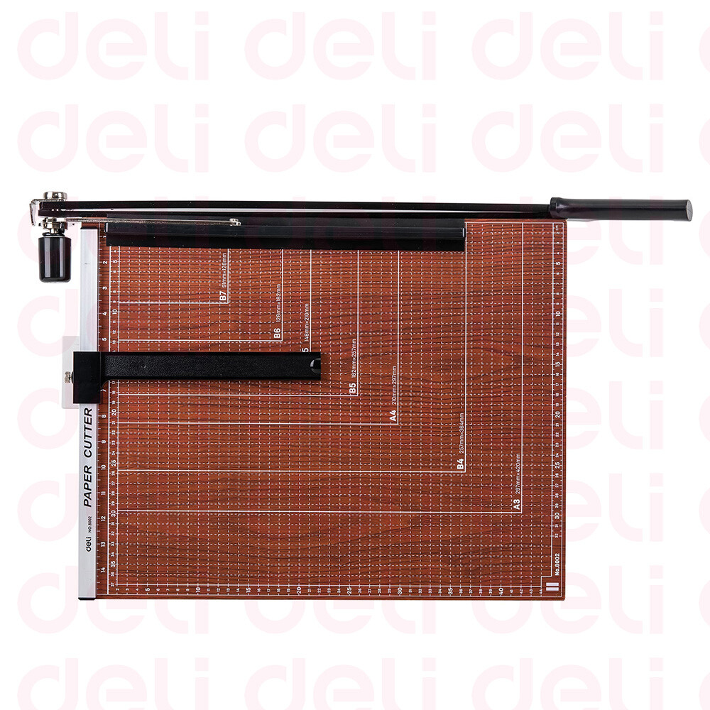 Deli Paper Guillotine Cutter Metal Trimmer Machine Normal Paper Photo ...