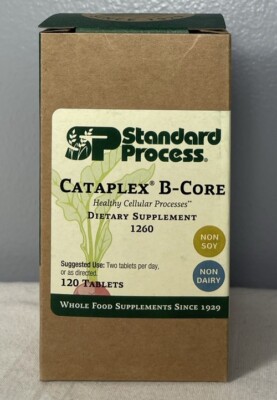 Standard Process Cataplex B-Core 120 Tablets Exp. 11/06/26 | eBay