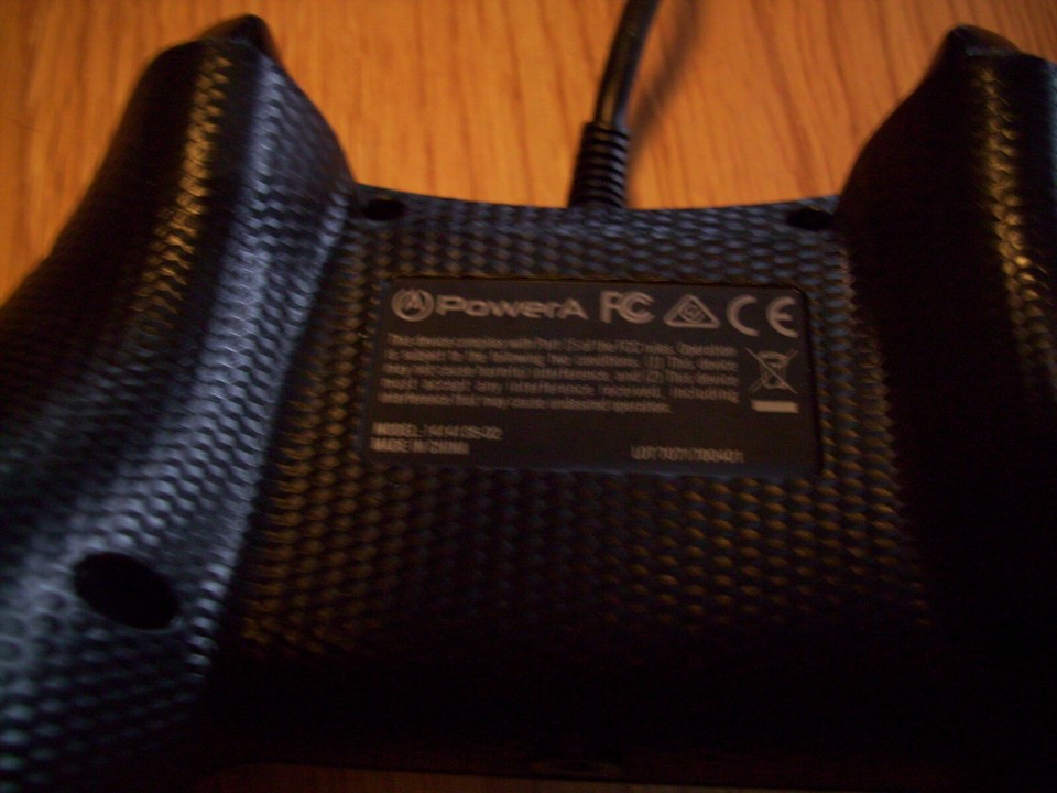 Power A - XBOX 360 - Black Wired Controller - Model # 1414135-02 | eBay