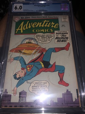 ADVENTURE COMICS #264 Superboy CGC 6.0* White/Off-White Pgs | eBay