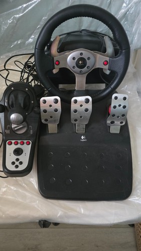 Logitech G25 Racing Wheel + Pedals + Shift PS3/PC Controller | eBay UK
