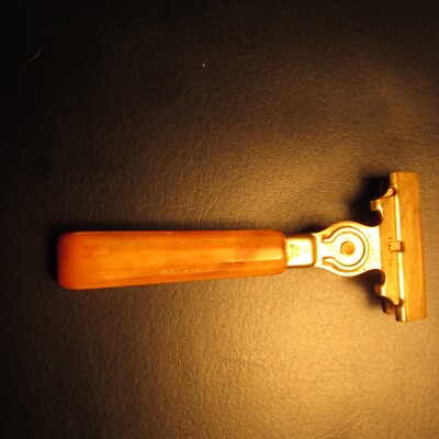 Vintage Eversharp Schick Injector Razor Yellow Bakelite Handle | eBay