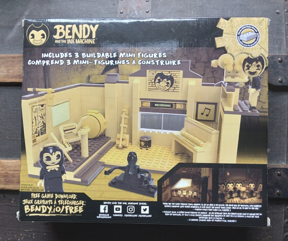 Bendy and the Ink Machine Recording Studio Construction Set Sealed MIB ...