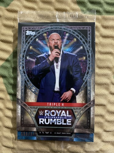 LA KNIGHT 156/349 - TRIPLE H Topps Royal Rumble 2025 Card Pack ...