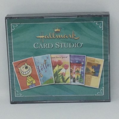 Hallmark Card Studio 2006 PC 3 CD-ROMs Creative Home for Windows 98/Me ...
