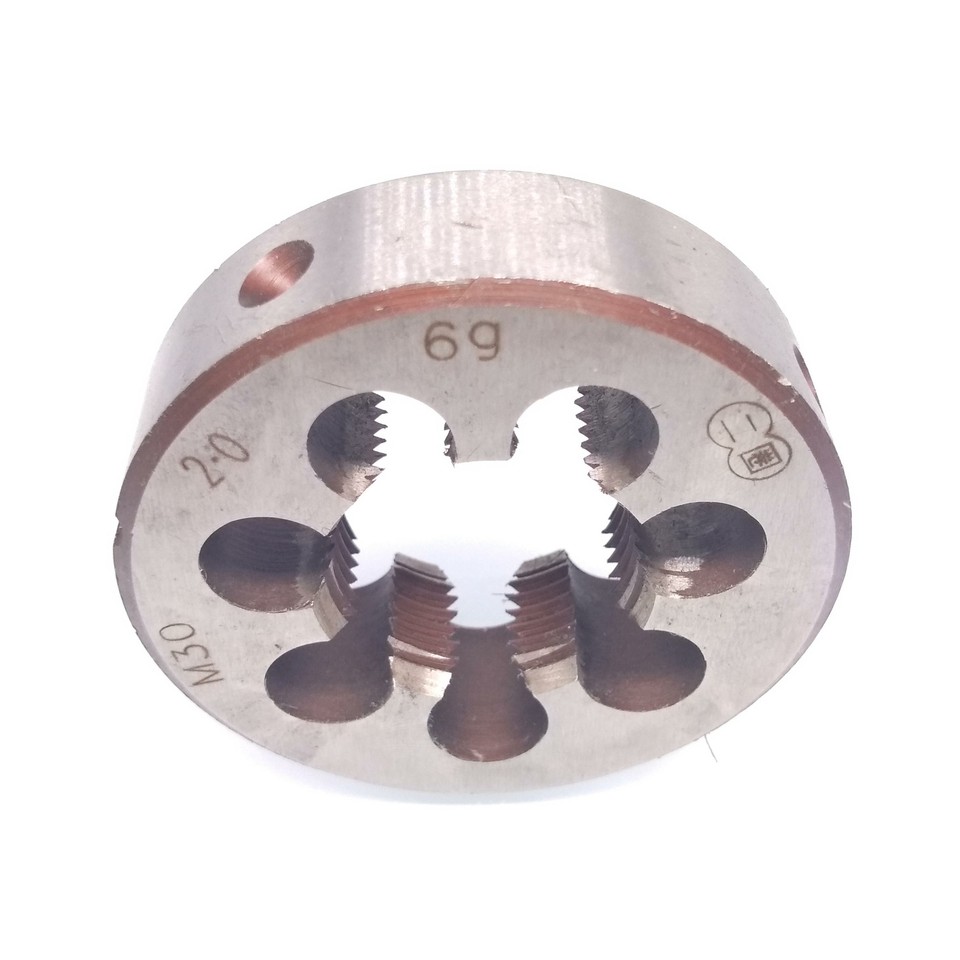 HSS 30mm x 2 Metric Die Right Hand Thread M30 x 2mm Pitch | eBay UK