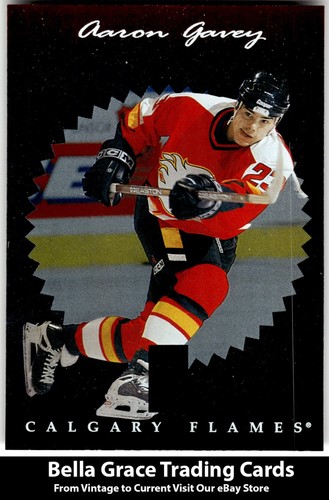 1996-97 Donruss Elite Aaron Gavey #64 Calgary Flames NHL Hockey | eBay