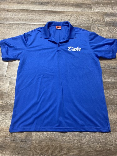 Men’s Large Duke Blue Devils Embroidered Golf Polo | eBay