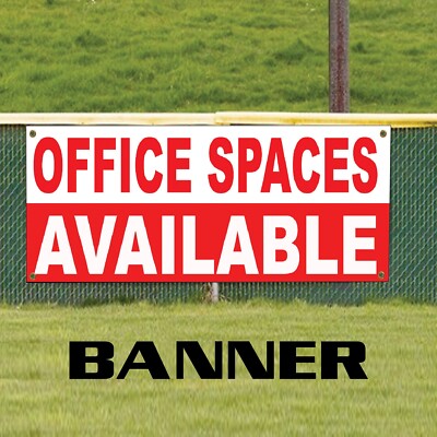 Office Spaces Available Lease Rental Office Rooms Advertising Vinyl ...