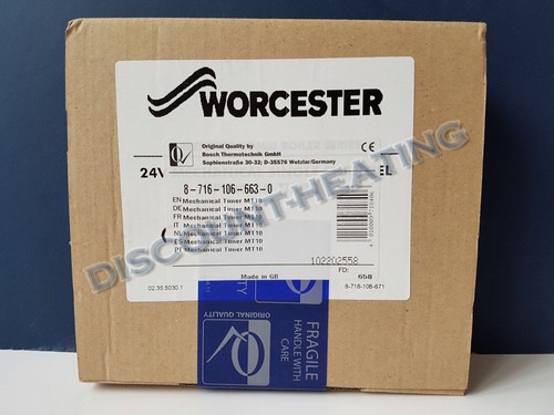 Worcester Bosch Greenstar 24i 28i Junior Mech Timer MT10 87161066630 | eBay