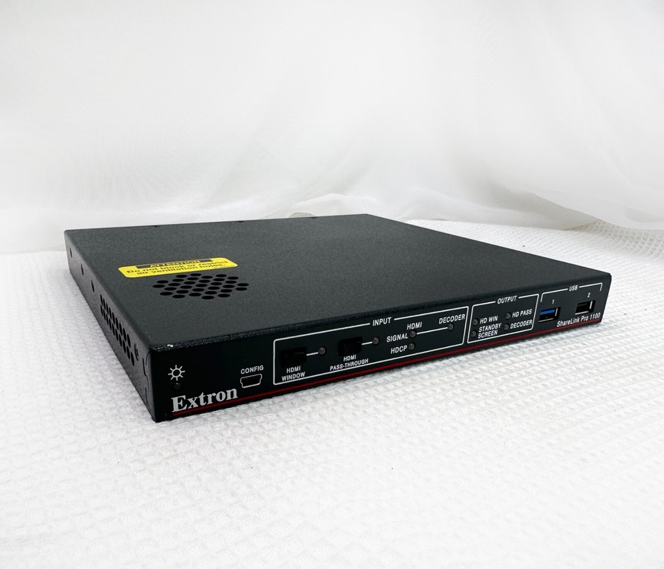 Extron ShareLink Pro 1100 Wired and Wireless Presentation System 60 ...