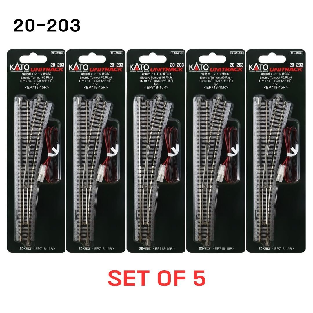 Wiring Kato Turnouts Kato 2 860 HO 19 3/8" #6 Unitrack Left Hand