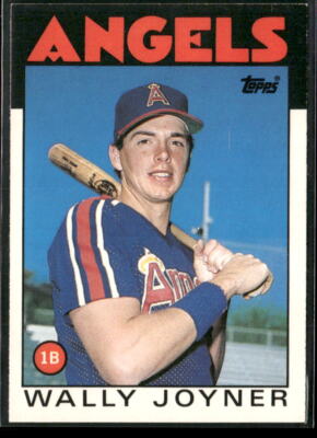 Wally Joyner 1986 Topps Traded #51T - California Angels | eBay
