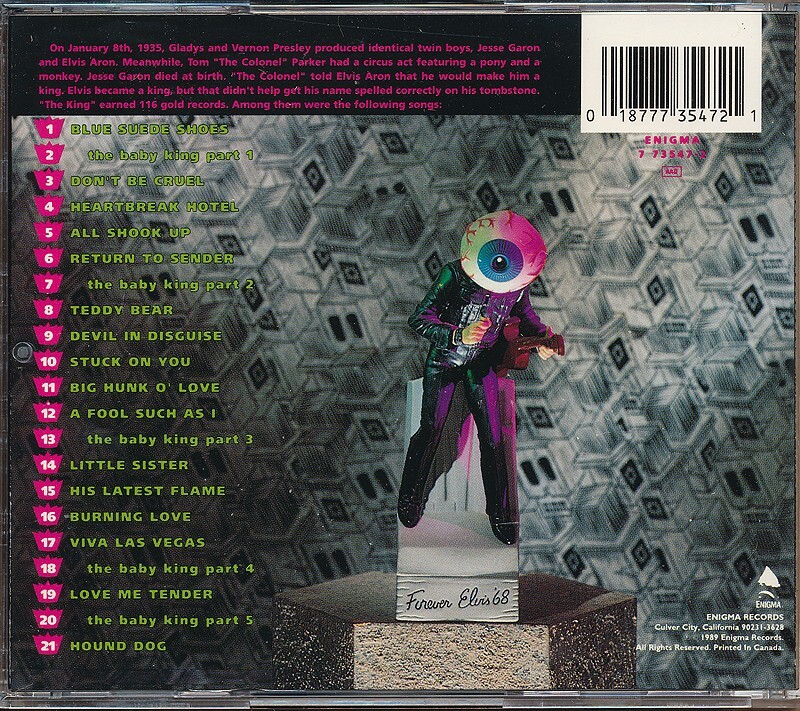 The Residents - The King and Eye RARE out of print original pressing CD ...