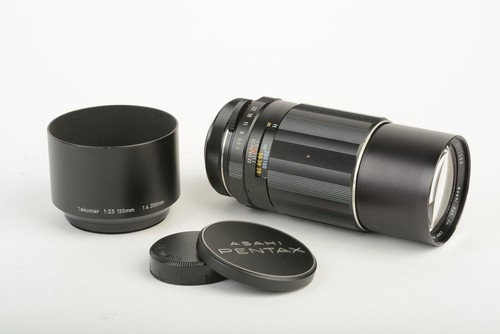 Takumar 200mm F4 M42 Mount Lens, Caps, Hood, Barely Used | eBay