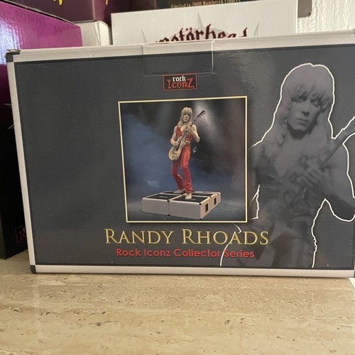 Randy Rhoads Statute Figure 378 /3000 Knucklbonz Opened To Check Cond ...
