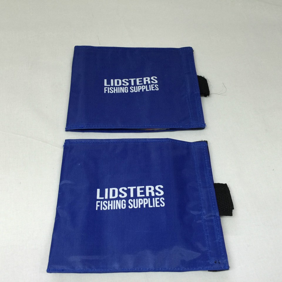 2 x New 30 Pocket Blue Sea Fishing Rig wallets Storage Sea Beach ...