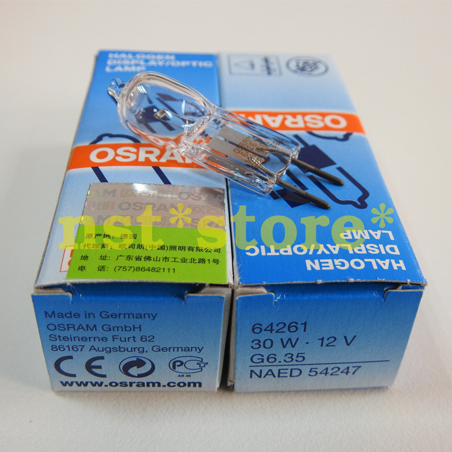 OSRAM 64261/12v30w optical microscope halogen tungsten bulb MAED 54247 ...