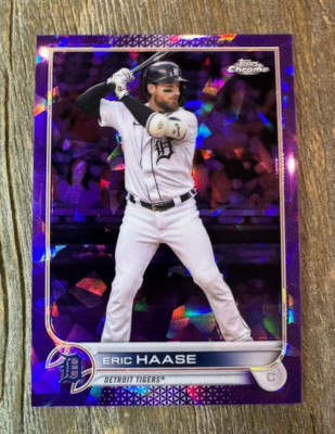 2022 Topps Chrome Sapphire Edition Purple /10 Eric Haase #488 | eBay