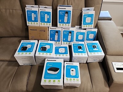 NEW Panasonic Alarm Home Network System Video Camera Monitoring Kit New ...