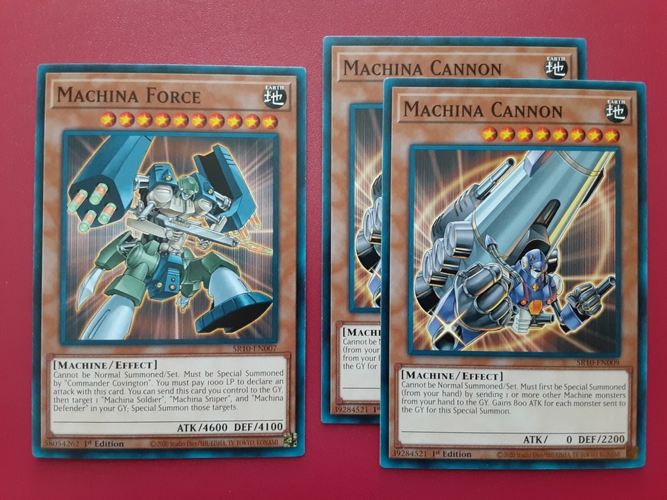 Yugioh Machina Deck 40 Cards Overdrive Fortress Citadel Budget ...